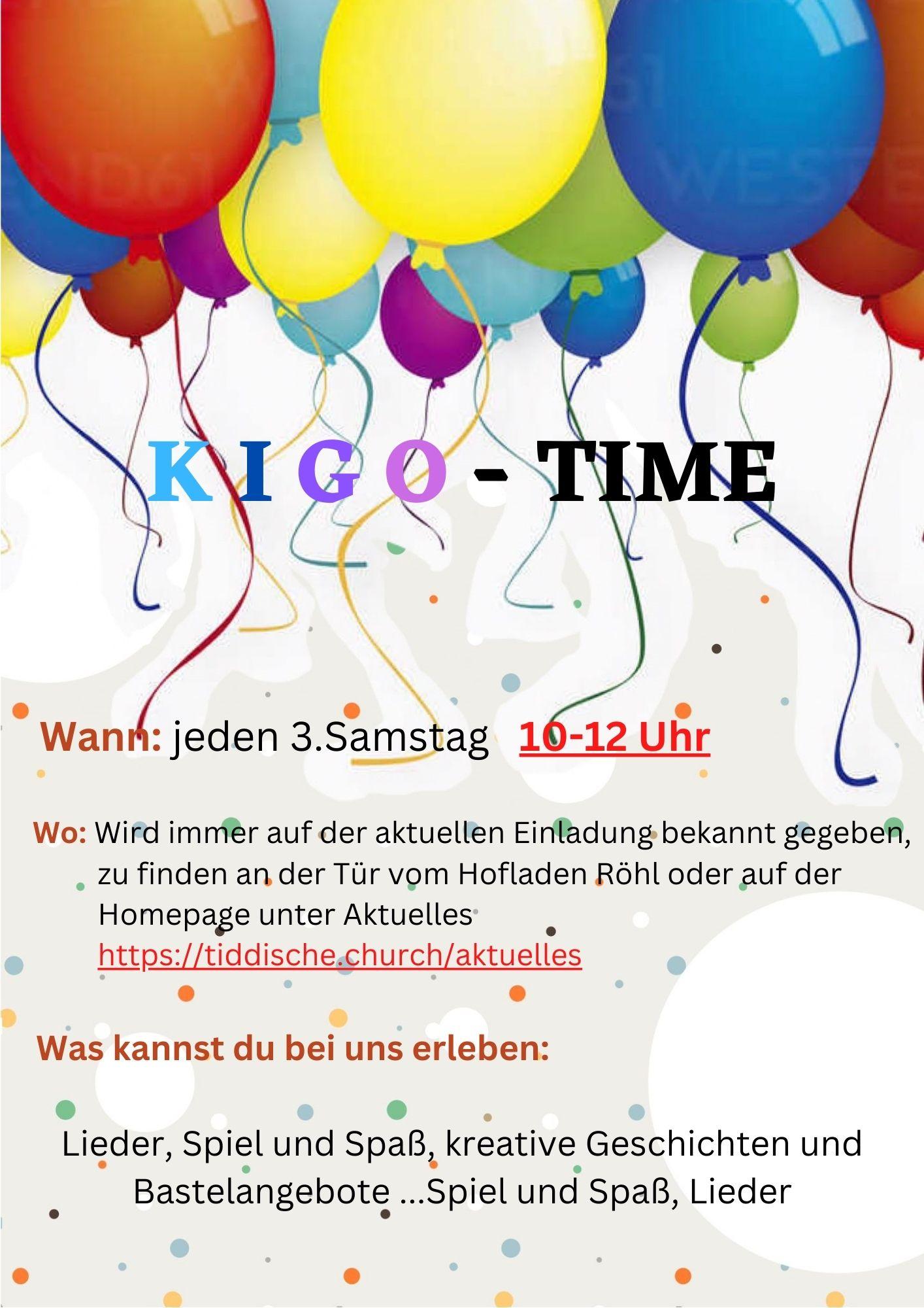 KiGo-Time - Landeskirchliche Gemeinschaft Tiddische